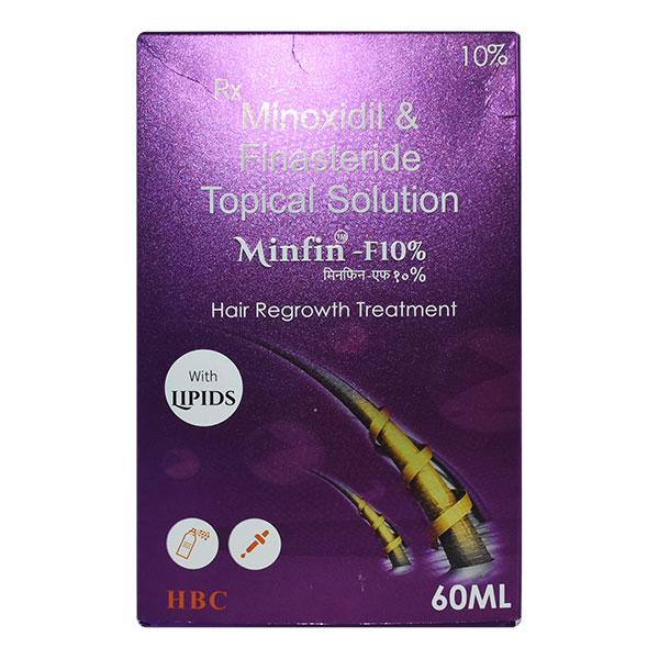 Buy MINFIN F 10% Topical Solution 60ml Online at Upto 25% OFF | Netmeds