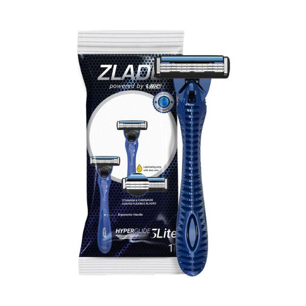 Buy Zlade Hyperglide3 Lite Shaving Razor For Men 35 gm Online at Best ...