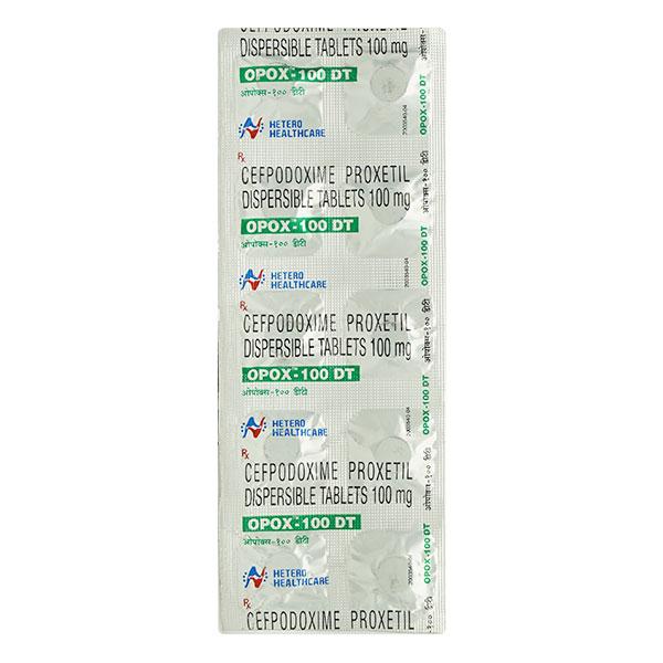 Opox DT 100mg Tablet 10'S : Price, Uses, Side Effects | Netmeds