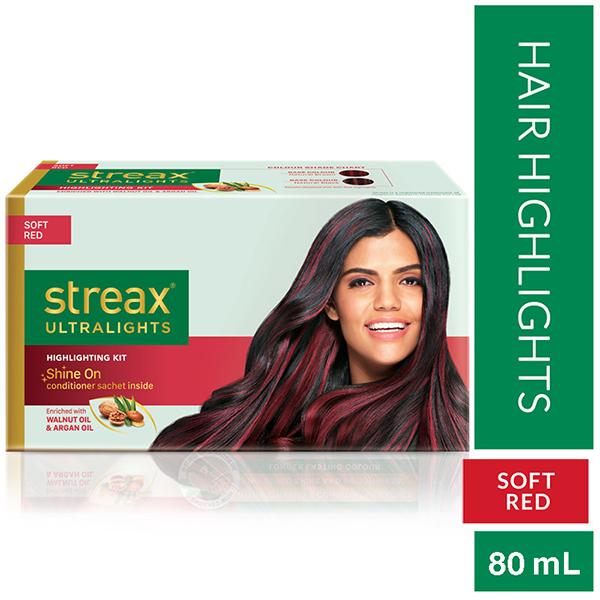 Buy Streax Ultralights Highlighting Kit - Soft-Red 1's Online at ...