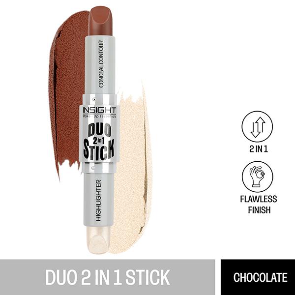 Buy Insight Cosmetics Duo Stick Conceal Contour + Highlighter - 03 ...