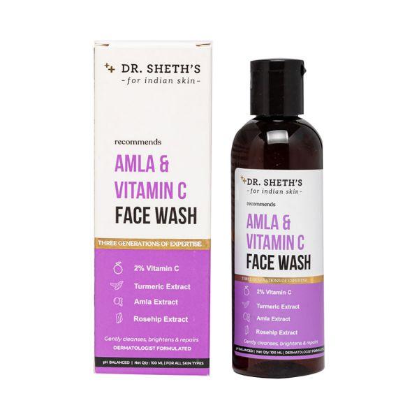 Buy Dr. Sheth'S Amla & Vitamin C Face Wash 100 ml Online at Best Price ...