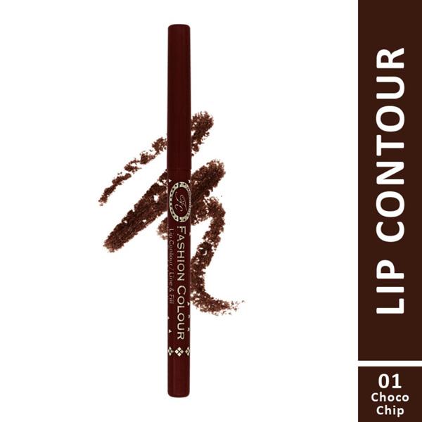 Buy Fashion Colour Lip Liner, Waterproof, Long Lasting, 1 Choco Chip 0. ...