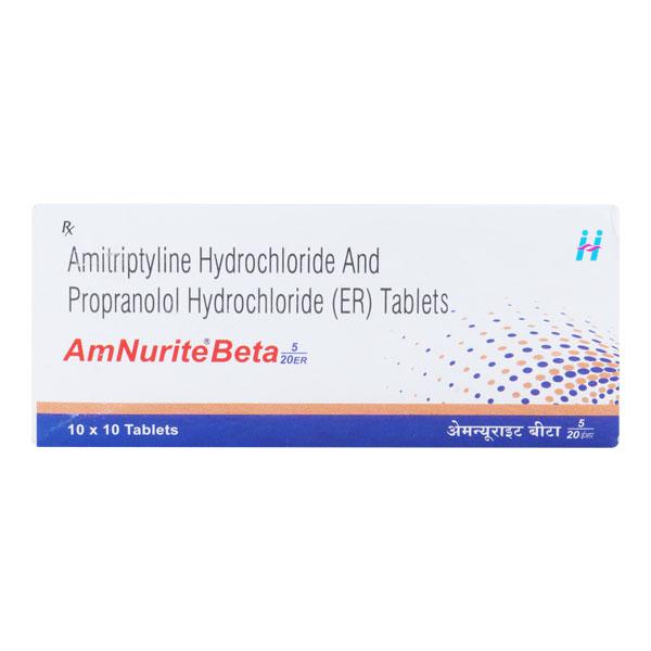 AMNURITE BETA ER 5/20 Tablet 10's Price, Uses, Side effects ...