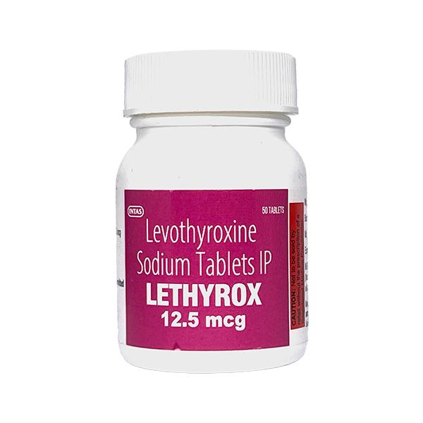 Buy Lethyrox 12.5Mcg Tablet 50'S Online at Upto 25% OFF | Netmeds