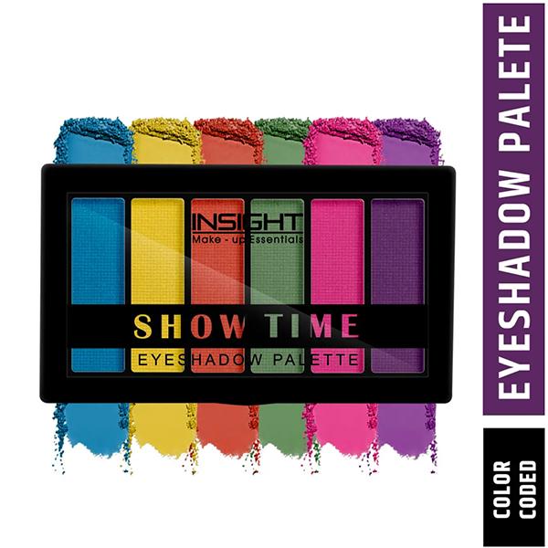 Buy Insight Cosmetics Show Time Eyeshadow Palette - Color Coded 15 gm ...