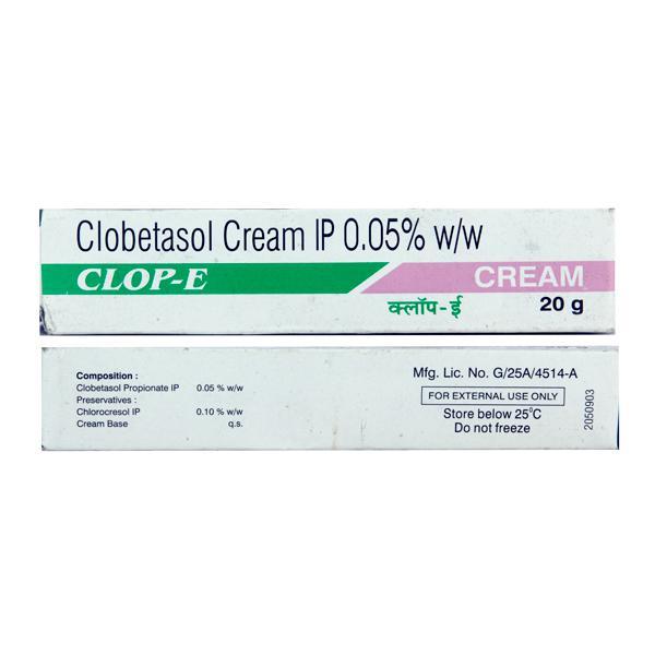 Buy Clop E Cream 20gm Online at Upto 25% OFF | Netmeds