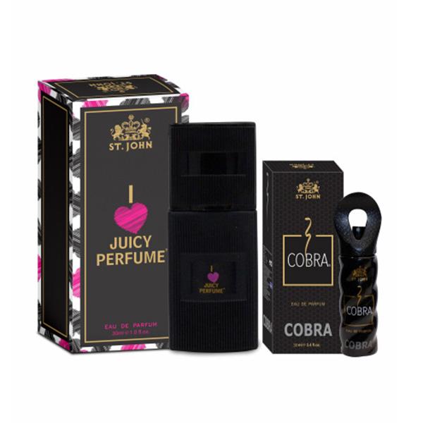 Buy St. John I love Juicy Perfume 30 ml + Cobra Eau De Parfum 30 ml ...