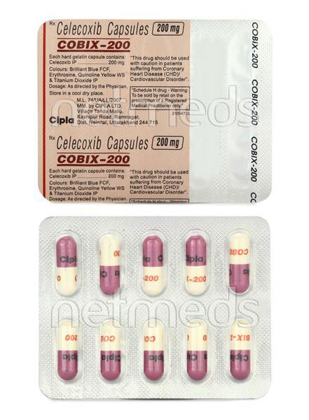 Cobix 200mg Capsule 10'S Price, Uses, Side effects, Substitutes | Netmeds
