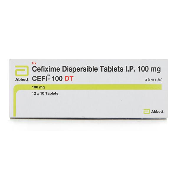 Cefi DT 100mg Tablet 10'S : Price, Uses, Side Effects | Netmeds