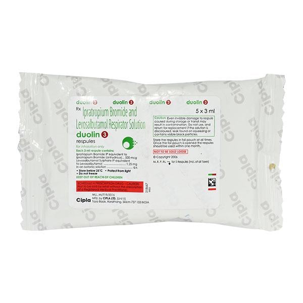 Duolin Respules: Uses, Side Effects, Precautions | Netmeds