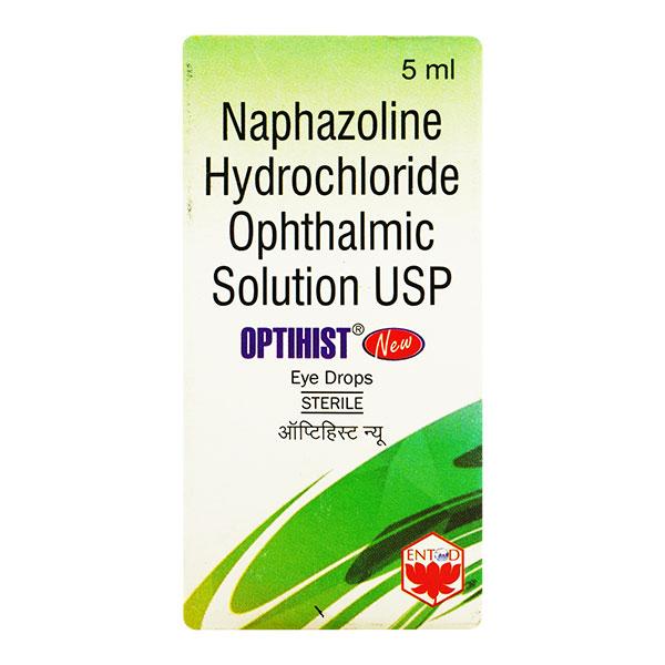 OPTIHIST NEW Eye Drops 5ml : Price, Uses, Side Effects | Netmeds
