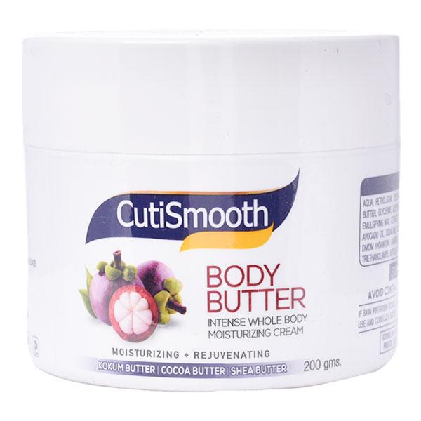 Buy CUTISMOOTH Body Butter Intense Whole Body Moisturizing Cream 200gm ...