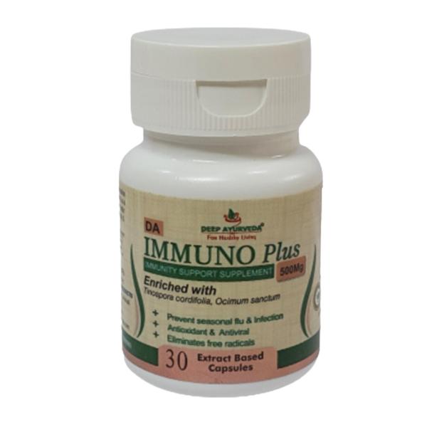 Deep Ayurveda Immuno Plus Capsule 30's Online at Best Price ...