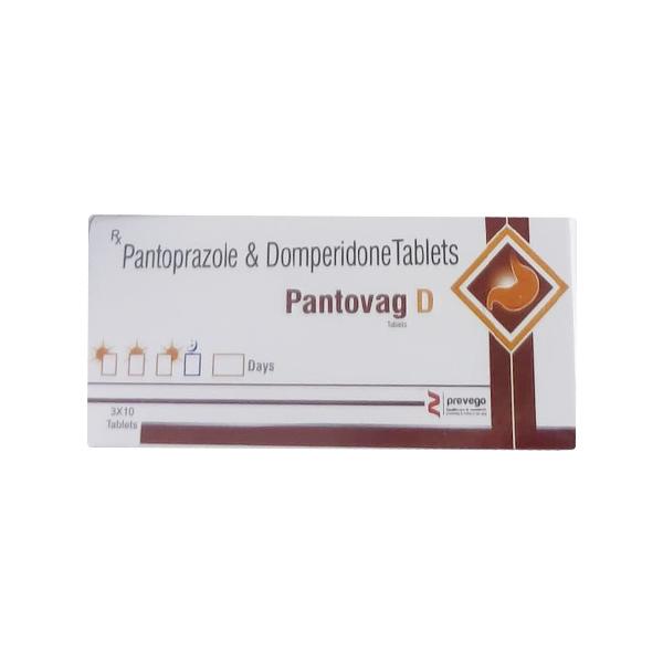 Buy PANTOVAG D Tablet 10's Online at Upto 25% OFF | Netmeds
