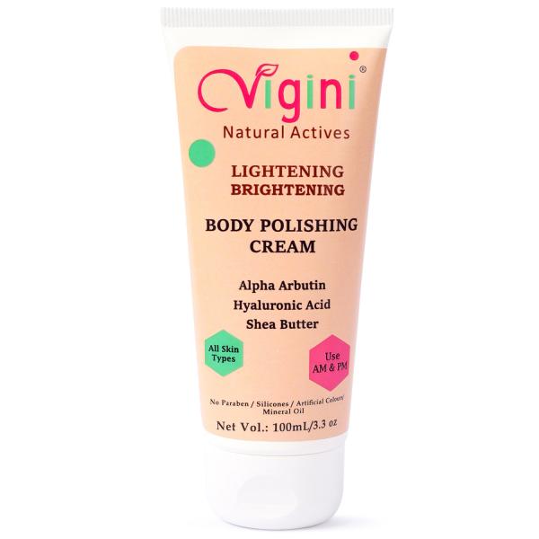 Buy Vigini Skin Lightening Brightening Body Polishing Cream 100 gm ...