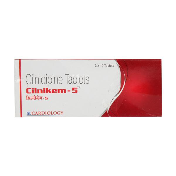 Cilnikem 5mg Tablet 10'S : Price, Uses, Side Effects | Netmeds