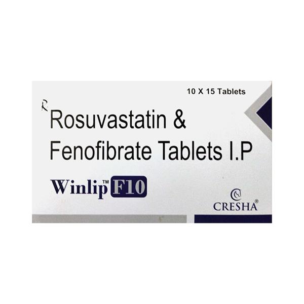 WINLIP F 10 Tablet 15's Price, Uses, Side effects, Substitutes | Netmeds