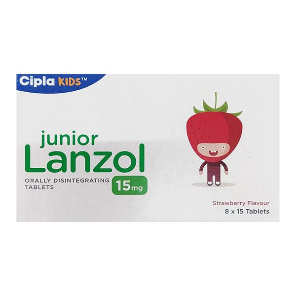 JUNIOR LANZOL STRAWBERRY FLAVOUR Tablet 15's Price, Uses, Side effects ...