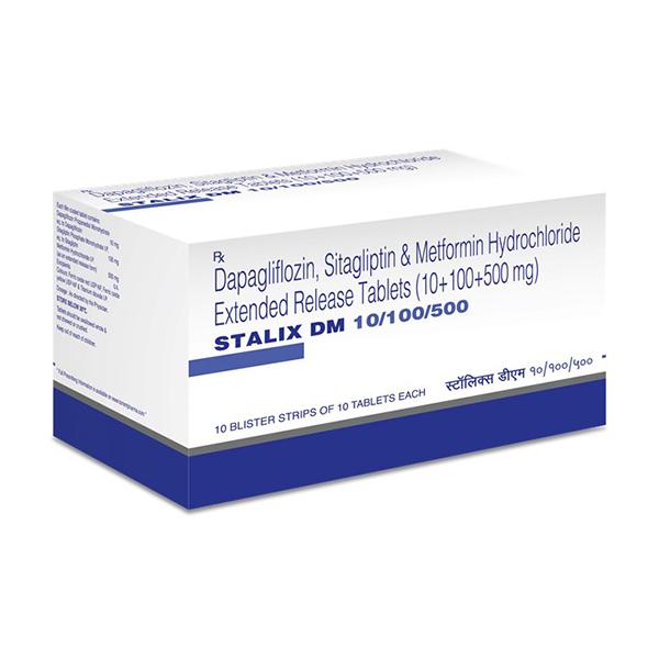 STALIX DM 10/100/500 Tablet 10's : Price, Uses, Side Effects | Netmeds