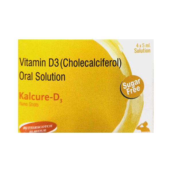 KALCURE D3 SUGAR FREE BUTTERSCOTCH FLAVOUR Nano Shots 5ml