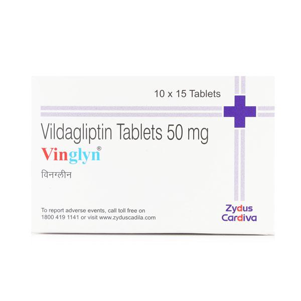 VINGLYN 50mg Tablet 15's : Price, Uses, Side Effects | Netmeds