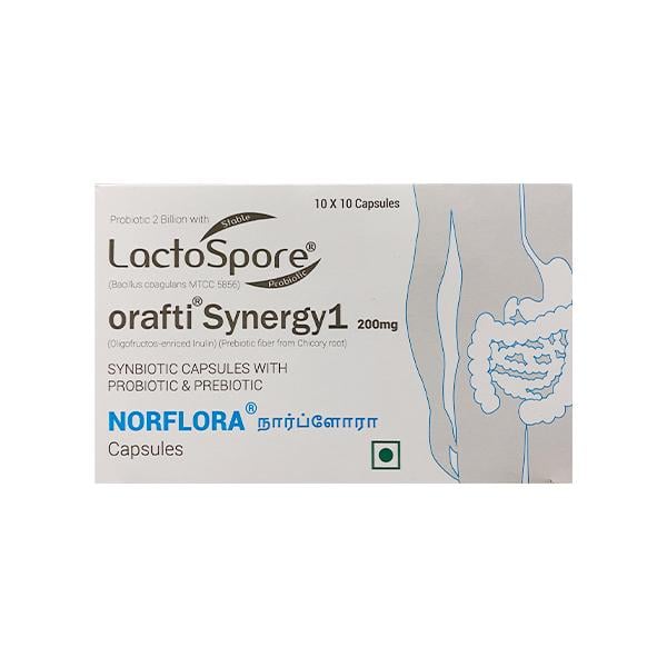 Buy NORFLORA Capsule 10's Online at Upto 25% OFF | Netmeds