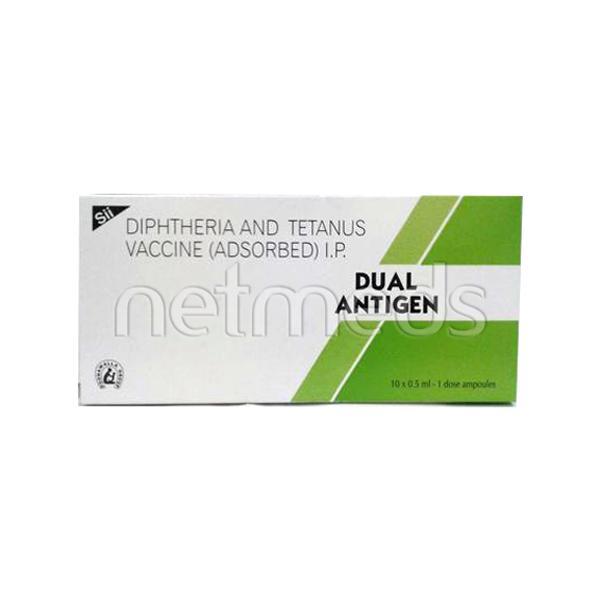 Dual Antigen Injection 0.5ml Price, Uses, Side effects, Substitutes ...
