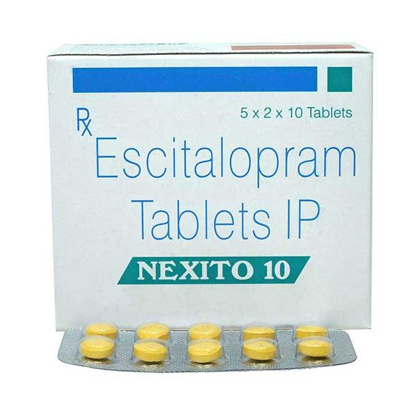 Nexito 10mg Tablet 10'S : Price, Uses, Side Effects | Netmeds