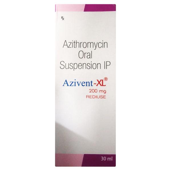 AZIVENT XL 200 MG REDIUSE Oral Suspension 30ml Price, Uses, Side ...