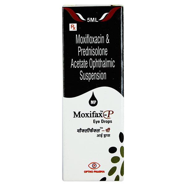MOXIFAX P Eye Drops 5ml Price, Uses, Side effects, Substitutes | Netmeds