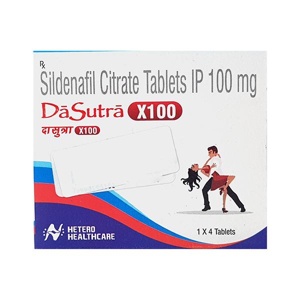 Buy DA SUTRA X 100 Tablet 4's Online at Upto 25% OFF | Netmeds