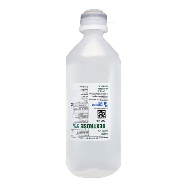 Dextrose 5% Infusion 500ml Price, Uses, Side effects, Substitutes | Netmeds