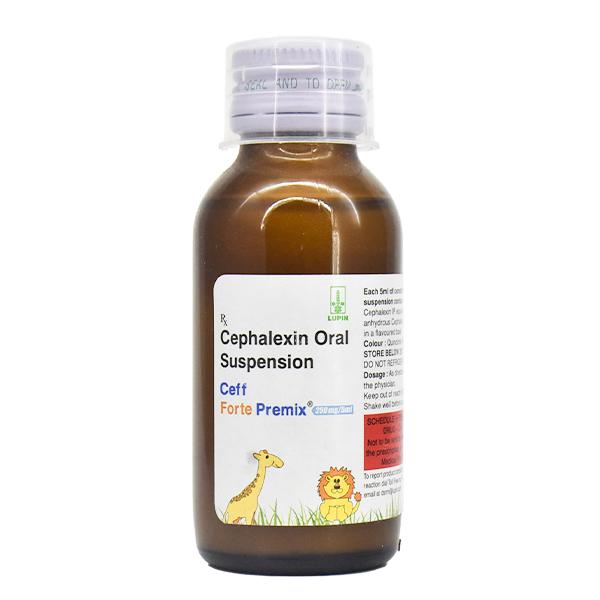 Ceff Forte Premix 250mg Oral Suspension 60ml : Price, Uses, Side ...