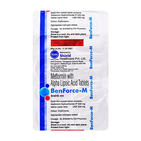 Benforce M Tablet 10'S : Price, Uses, Side Effects | Netmeds