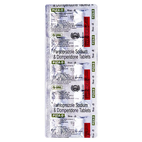 PIZA D Tablet 10's Price, Uses, Side effects, Substitutes | Netmeds