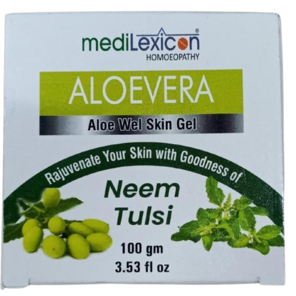 Medilexicon Aloevera Neem Tulsi Skin Gel 100 g
