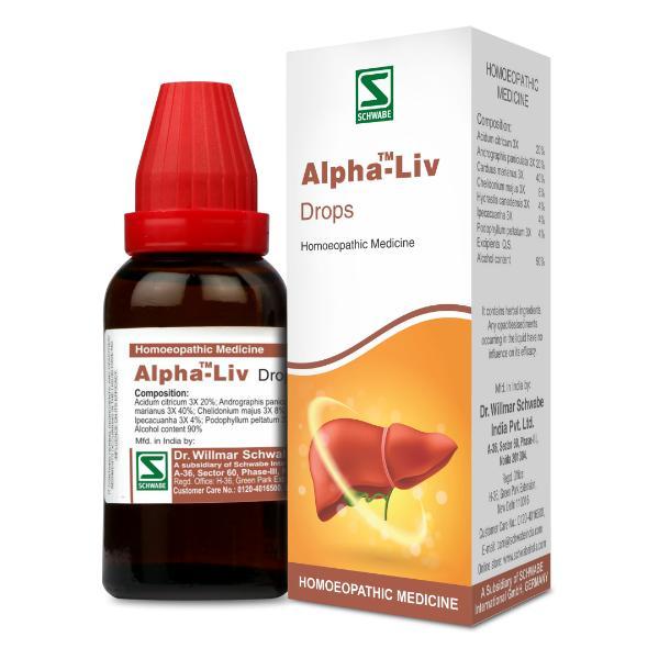 Dr.Willmar Schwabe Alpha Liv Drops 1's Online at Discount Price | Netmeds