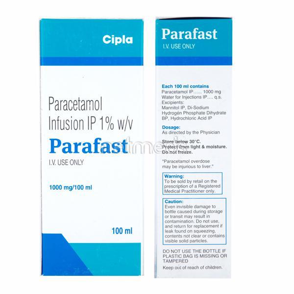 Buy Parafast Infusion 100ml Online at Upto 25% OFF | Netmeds