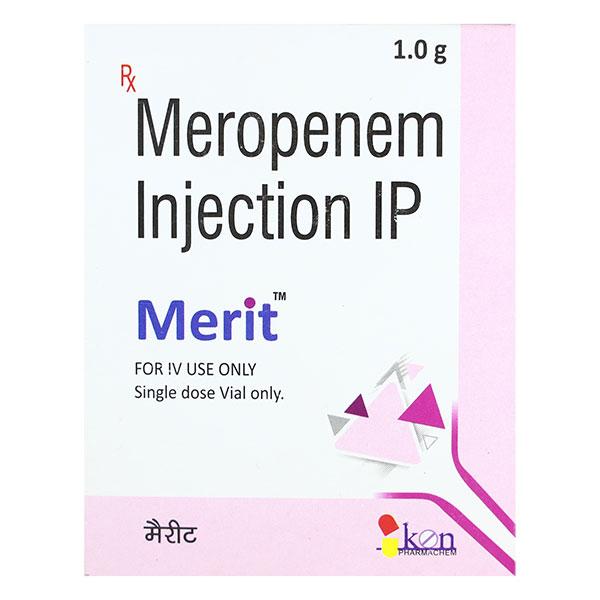 Buy MERIT 1gm Injection 1's Online at Upto 25% OFF | Netmeds