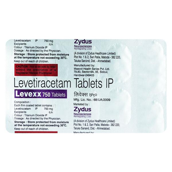 Buy Levexx 750mg Tablet 10'S Online at Upto 25% OFF | Netmeds