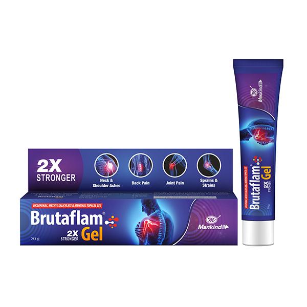 Buy BRUTAFLAM Gel 30g Online at Upto 25% OFF | Netmeds