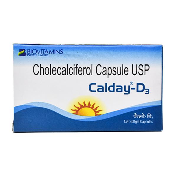 CALDAY D3 Capsule 4's Price, Uses, Side effects, Substitutes | Netmeds