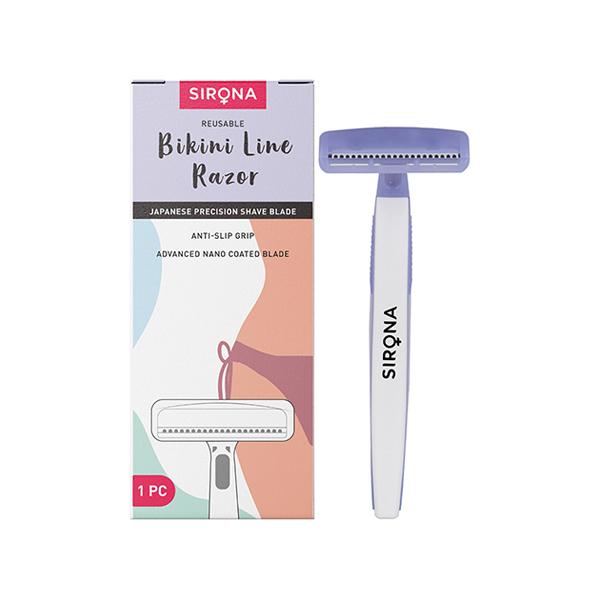 Buy Sirona Reusable Bikini Hair Removal Razor for Women - Japanese ...