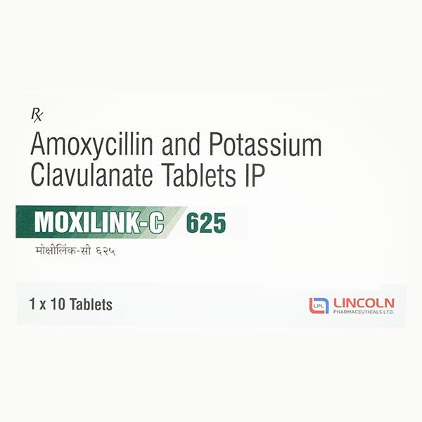 MOXILINK C 625 Tablet 10's Price, Uses, Side effects, Substitutes | Netmeds