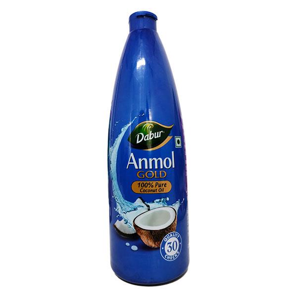Buy Dabur Anmol Gold Coconut Oil 600 ml Online at Discounted Price ...