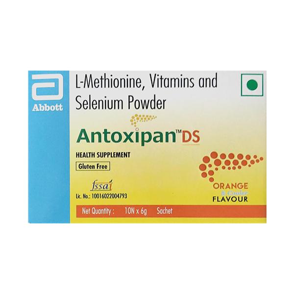 ANTOXIPAN DS ORANGE & COOLER FLAVOUR GLUTEN FREE 6g Sachet 1's Price ...