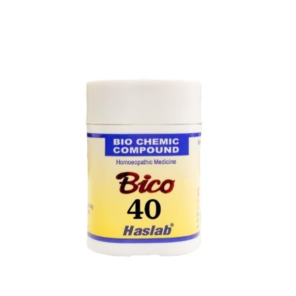 HASLAB BICO 40 BIOCHEMIC COMPOUND Tablet 25 g