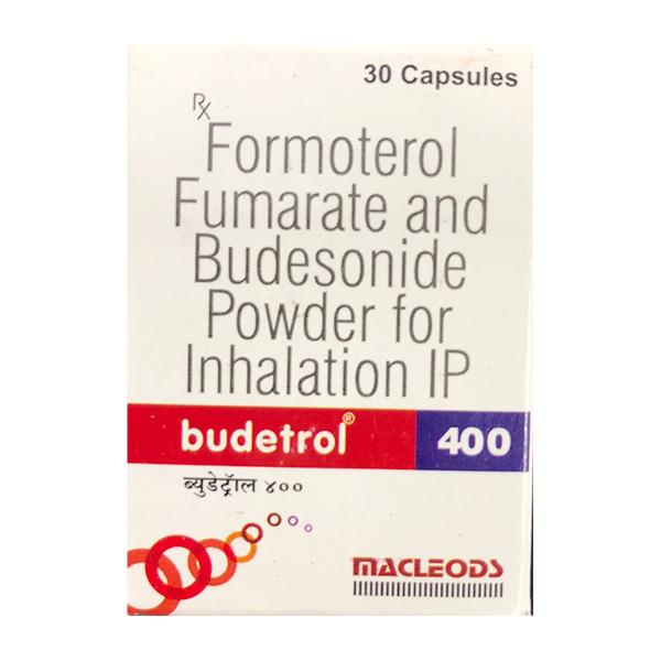 Buy Budetrol 400mcg+12Mcg Capsule 30'S Online at Upto 25% OFF | Netmeds