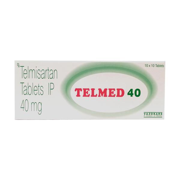 Telmed 40mg Tablet 10'S : Price, Uses, Side Effects | Netmeds
